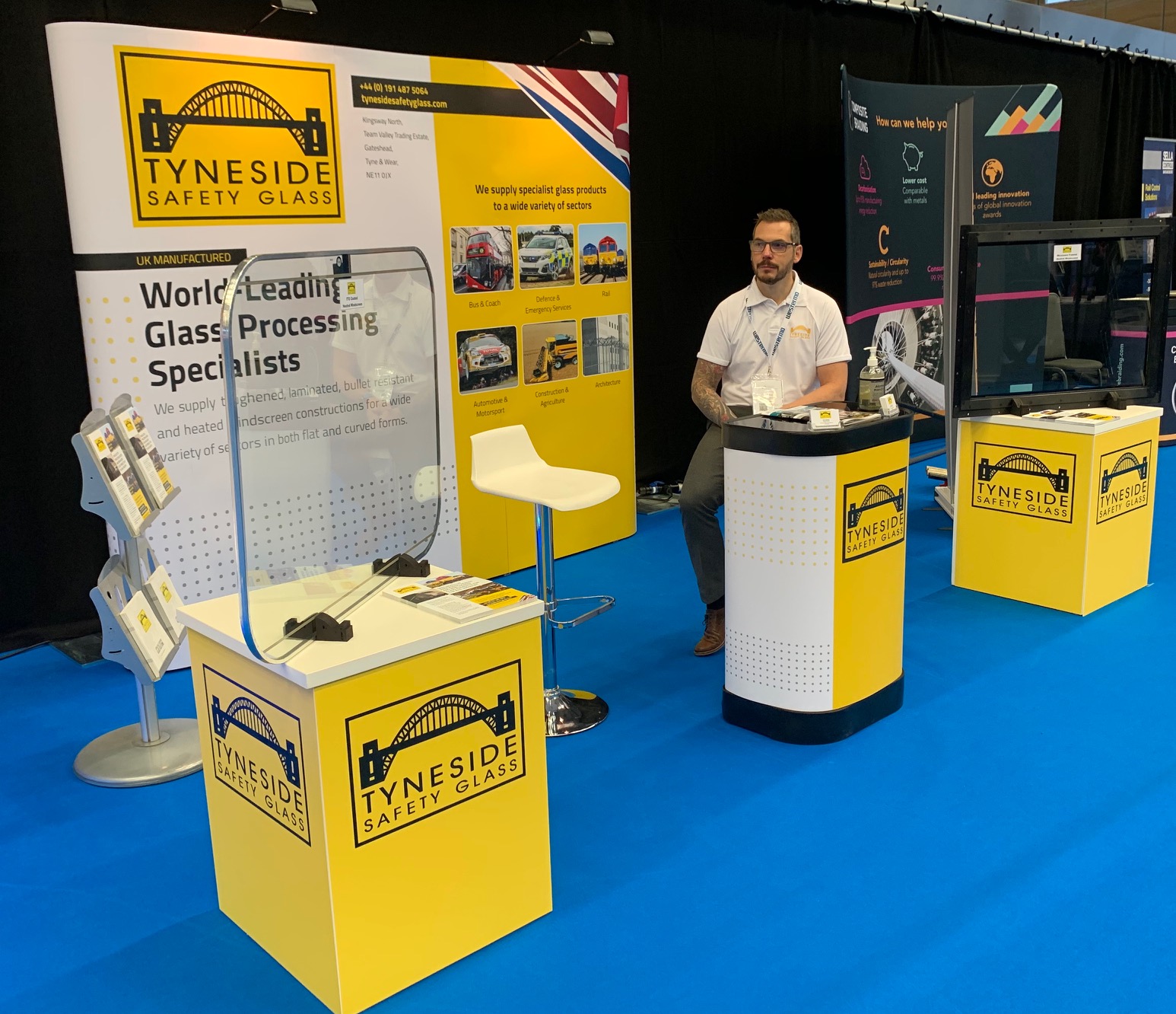 Rolling Stock Networking 2021 Exhibition - Tyneside Safety Glass