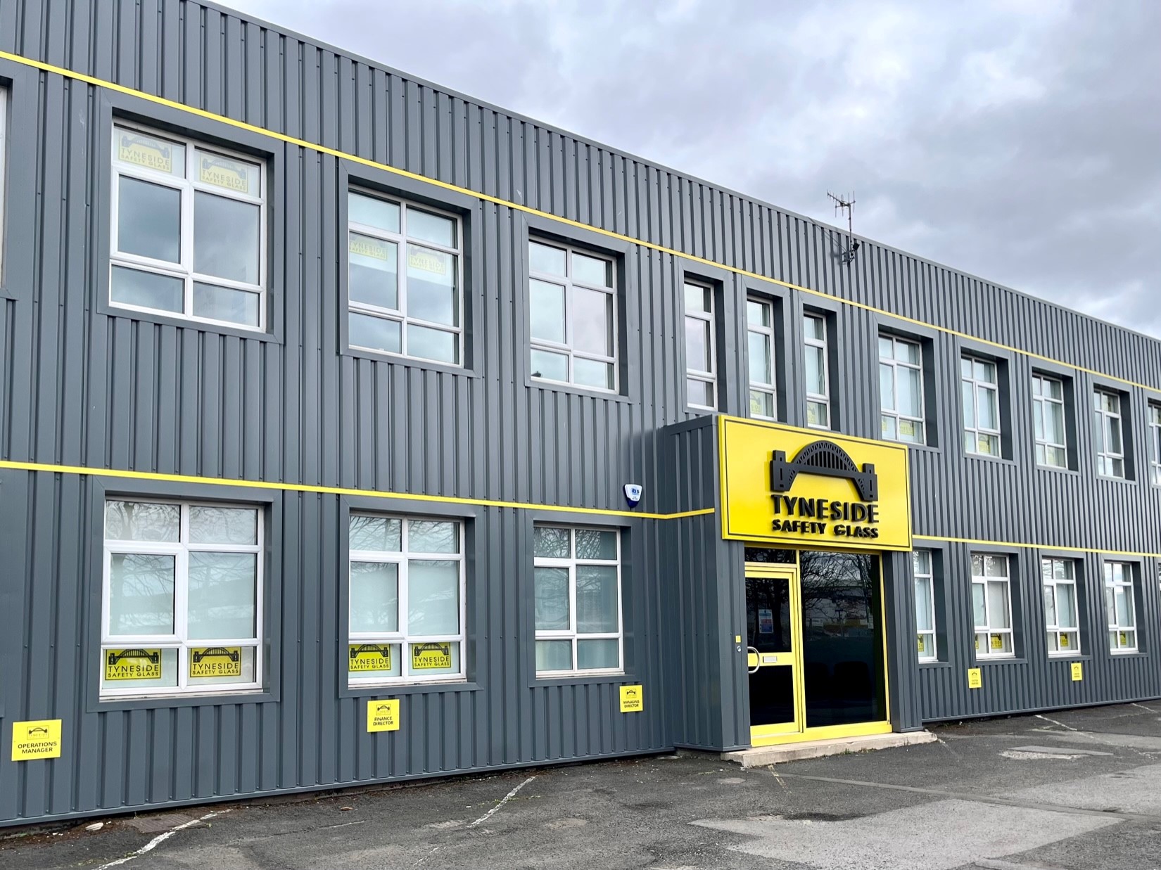 Head Office Facelift - Tyneside Safety Glass