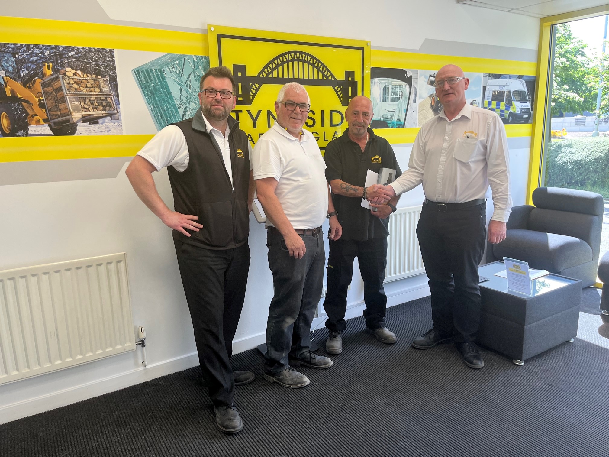 Eddie Browne Retirement - Tyneside Safety Glass