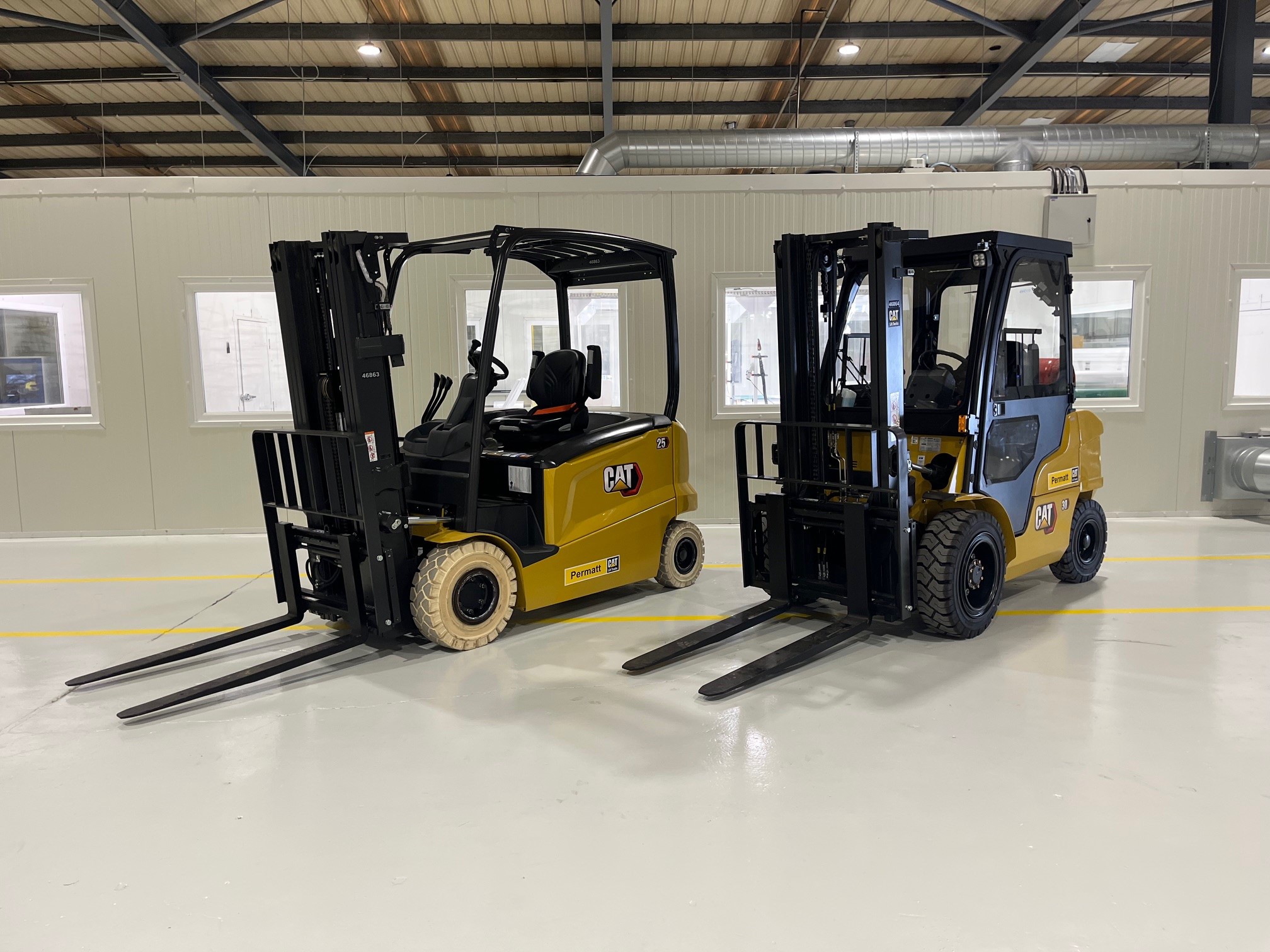Further Investment in New Fork Trucks - Tyneside Safety Glass