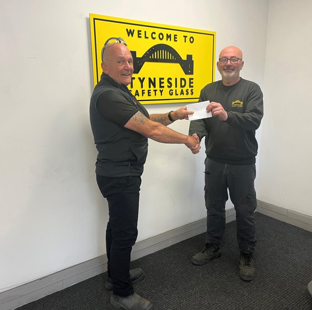 Paul Malia - Operator Of The Month - Tyneside Safety Glass